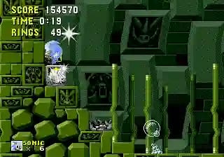 Super Sonic & Hyper Sonic in Sonic 1 - Free Retro Game